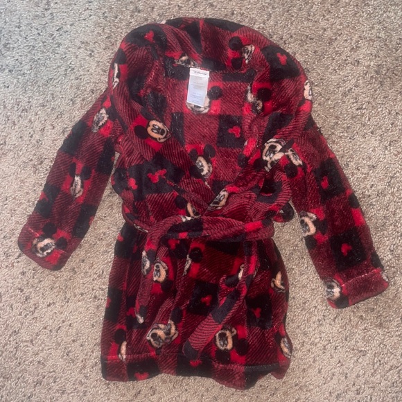 Disney | Pajamas | Mickey Mouse Toddler Bathrobe | Poshmark